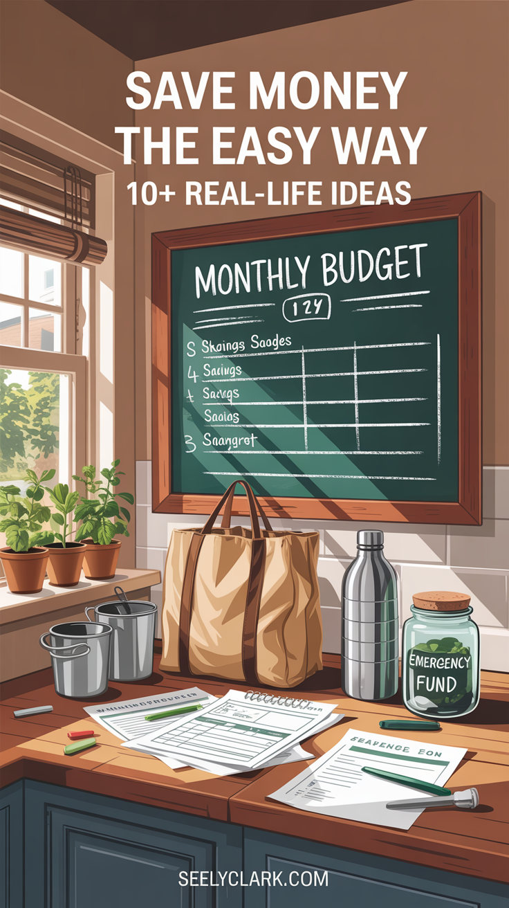 Save Money the Easy Way – 10+ Real-Life Ideas – Seely Clark IV